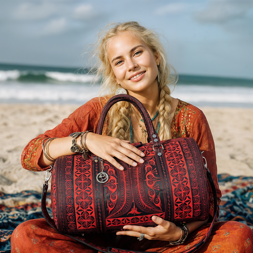 Weekender Bags Online : Handcrafted Weekender Bags For Women – Banda Bags