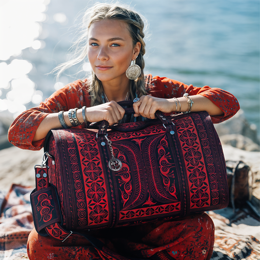 Weekender Bags Online : Handcrafted Weekender Bags For Women – Banda Bags